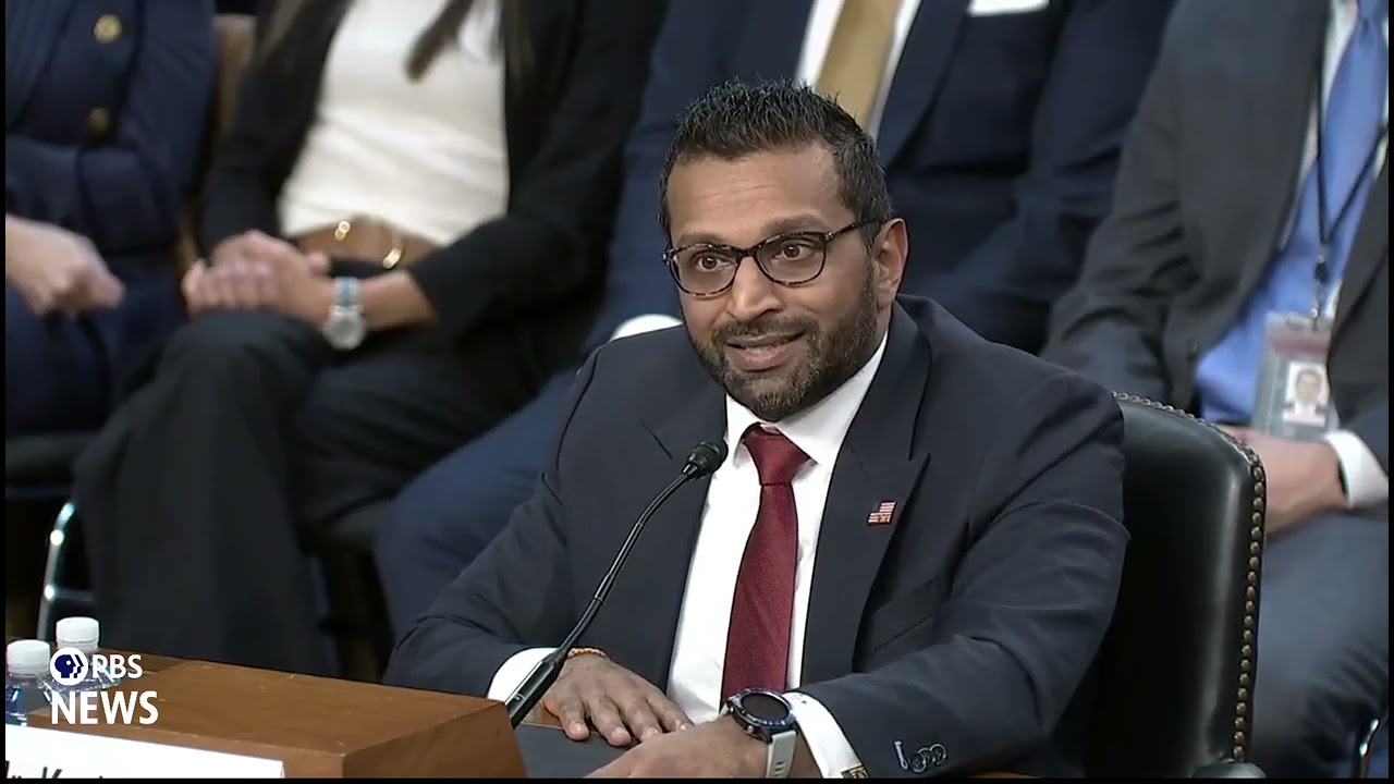 WATCH: Kash Patel clarifies ‘cowards in uniform’ comment about Jan. 6 ...