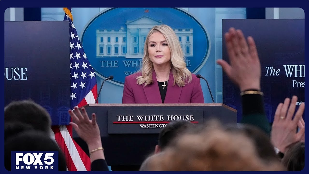 White House press secretary Karoline Leavitt’s 1st press briefing: Full ...