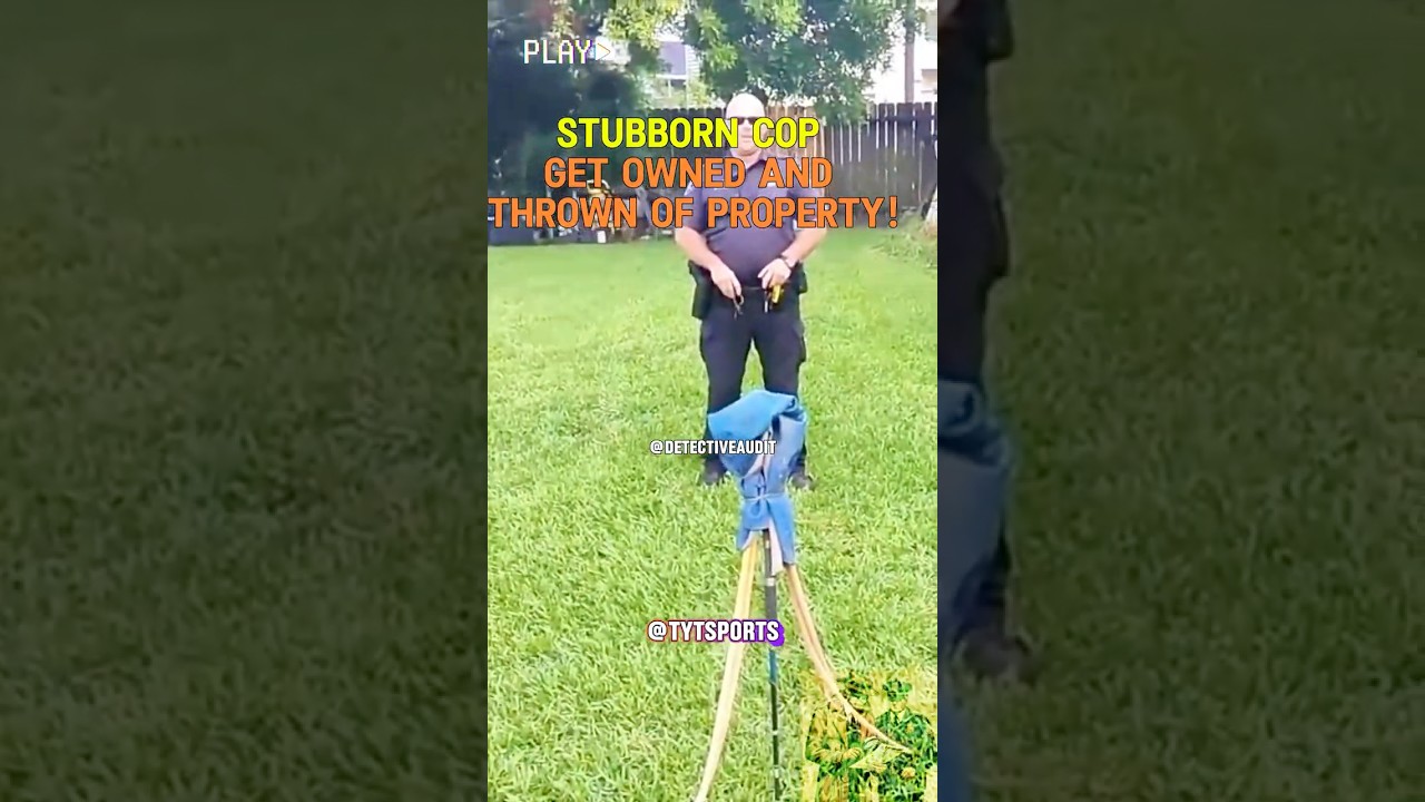 Crooked Cop Violates Property Owner S Rights Walk Of Shame