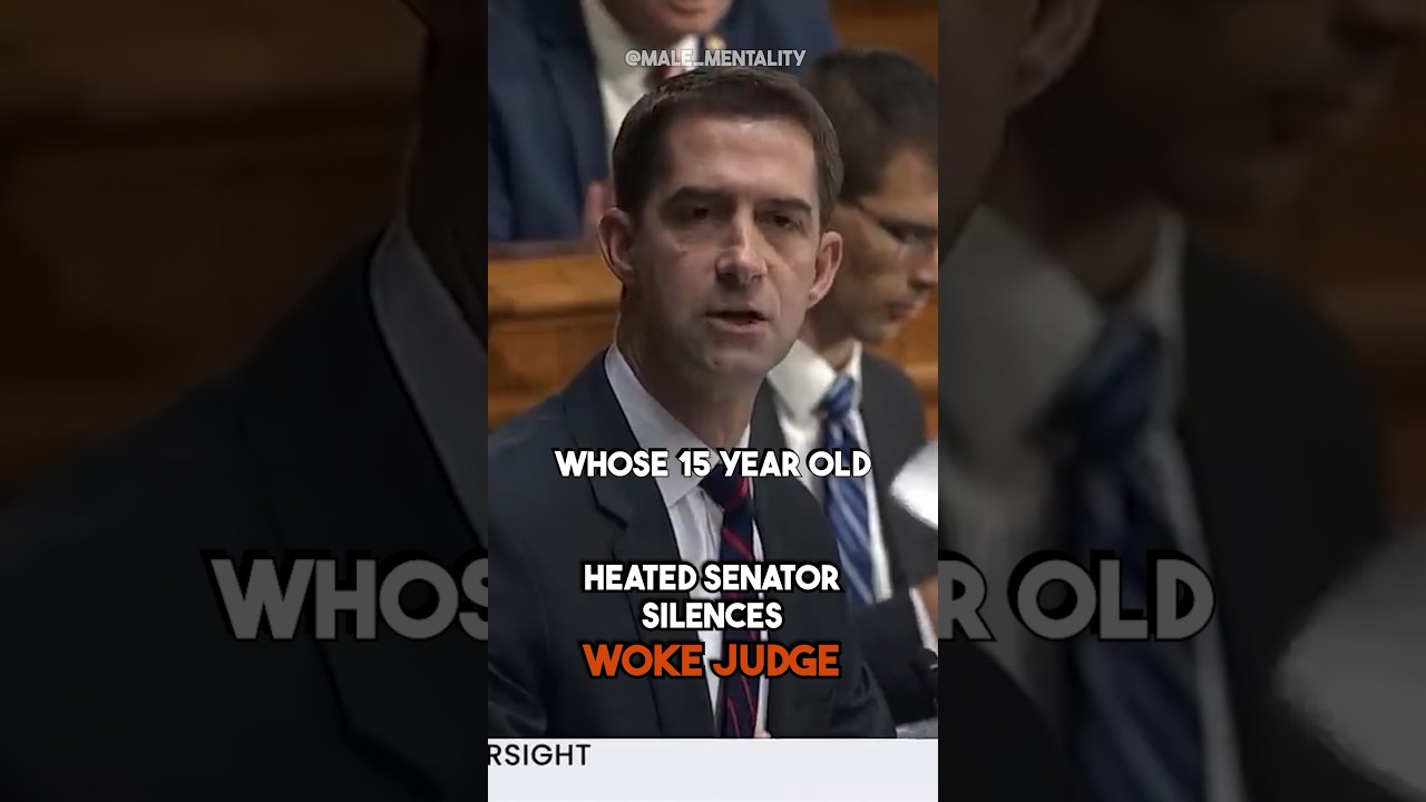 Senator Tom Cotton SILENCED Corrupt Judge😱👀 - Crooked Judges