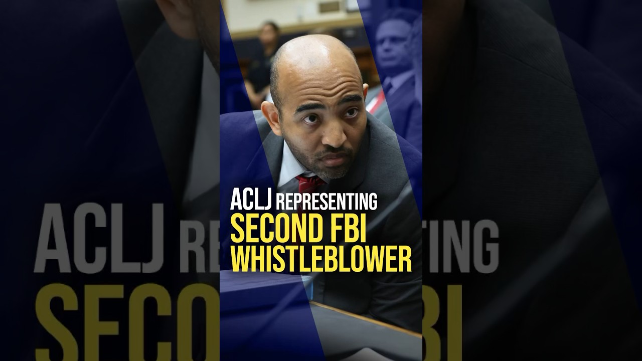 ACLJ Representing Second FBI Whistleblower - Crooked Judges