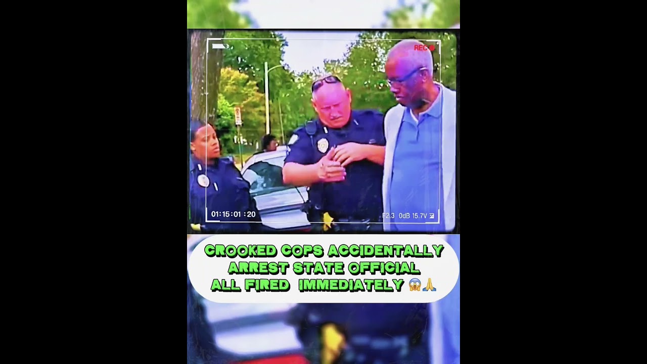 Crooked Cops Accidentally Arrest State Official All Fired Immediately ...