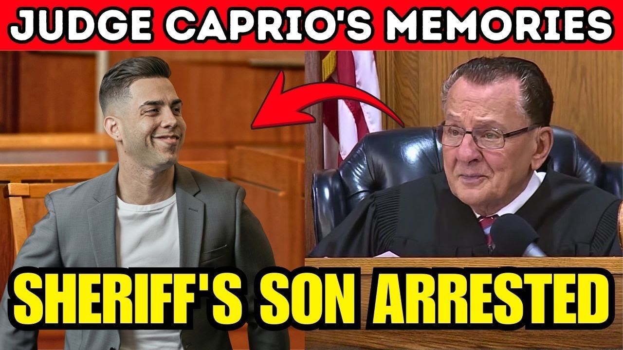 Sheriff’s Son Tells Judge Caprio ‘You’re Powerless’ — Caprio Shows Him ...