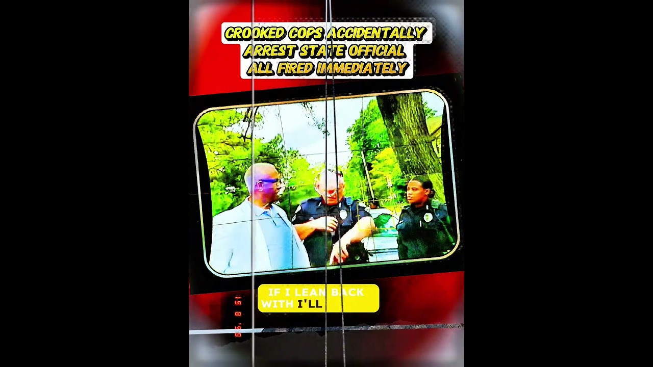 Crooked Cops Accidentally Arrest State Official All Fired Immediately 4 ...
