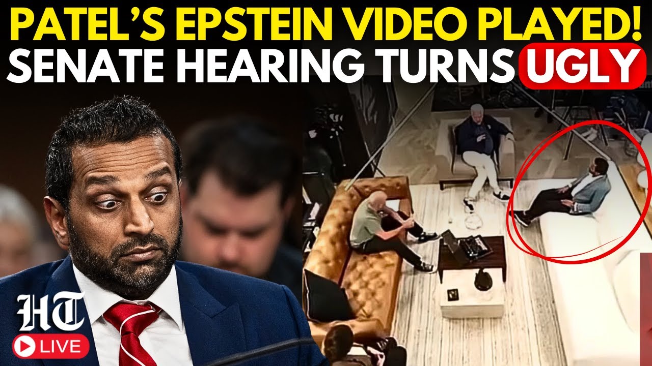 US Senate News LIVE: Kash Patel Finally Exposed Big Names | Charlie ...