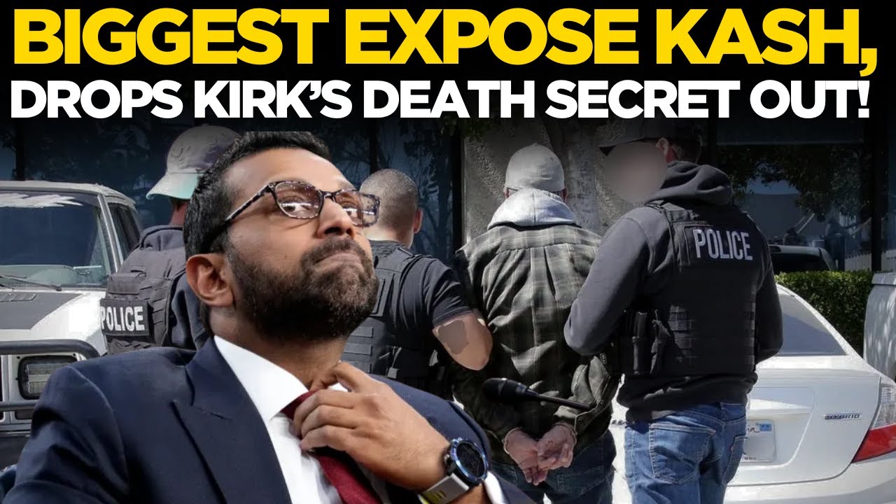 FBI NEWS LIVE | Kash Patel Exposes Truth Behind Charlie Kirk’s Death ...