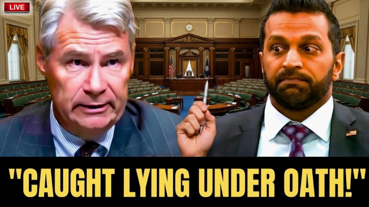 Senator Whitehouse EXPOSES Kash Patel’s Two Lies Under Oath — Judge ...