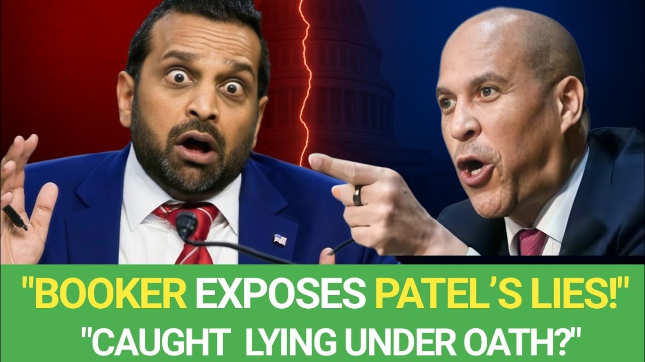 Cory Booker EXPOSES Kash Patel’s Lies Under Oath - Crooked Judges