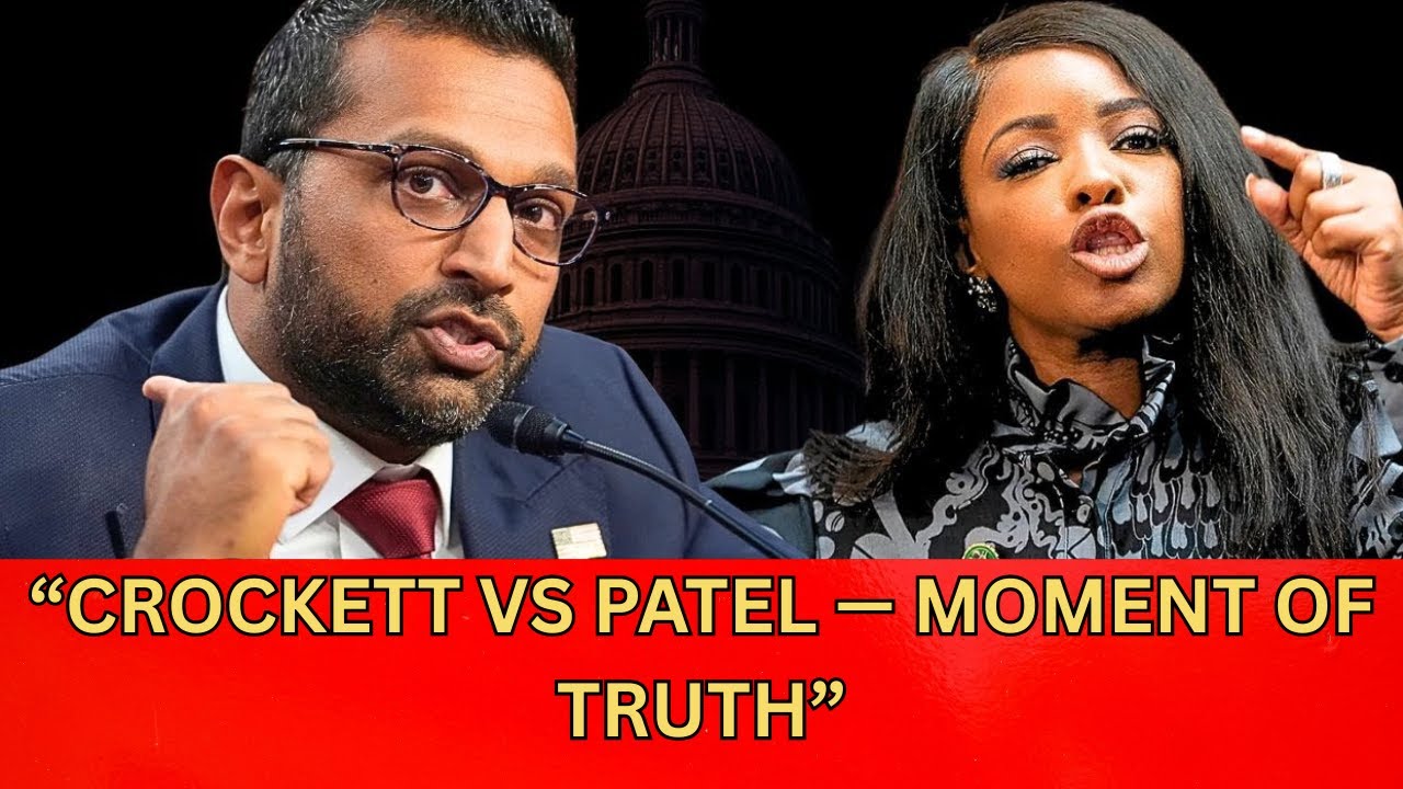 Jasmine Crockett Exposes Kash Patel’s Record: “Unqualified to the Core ...
