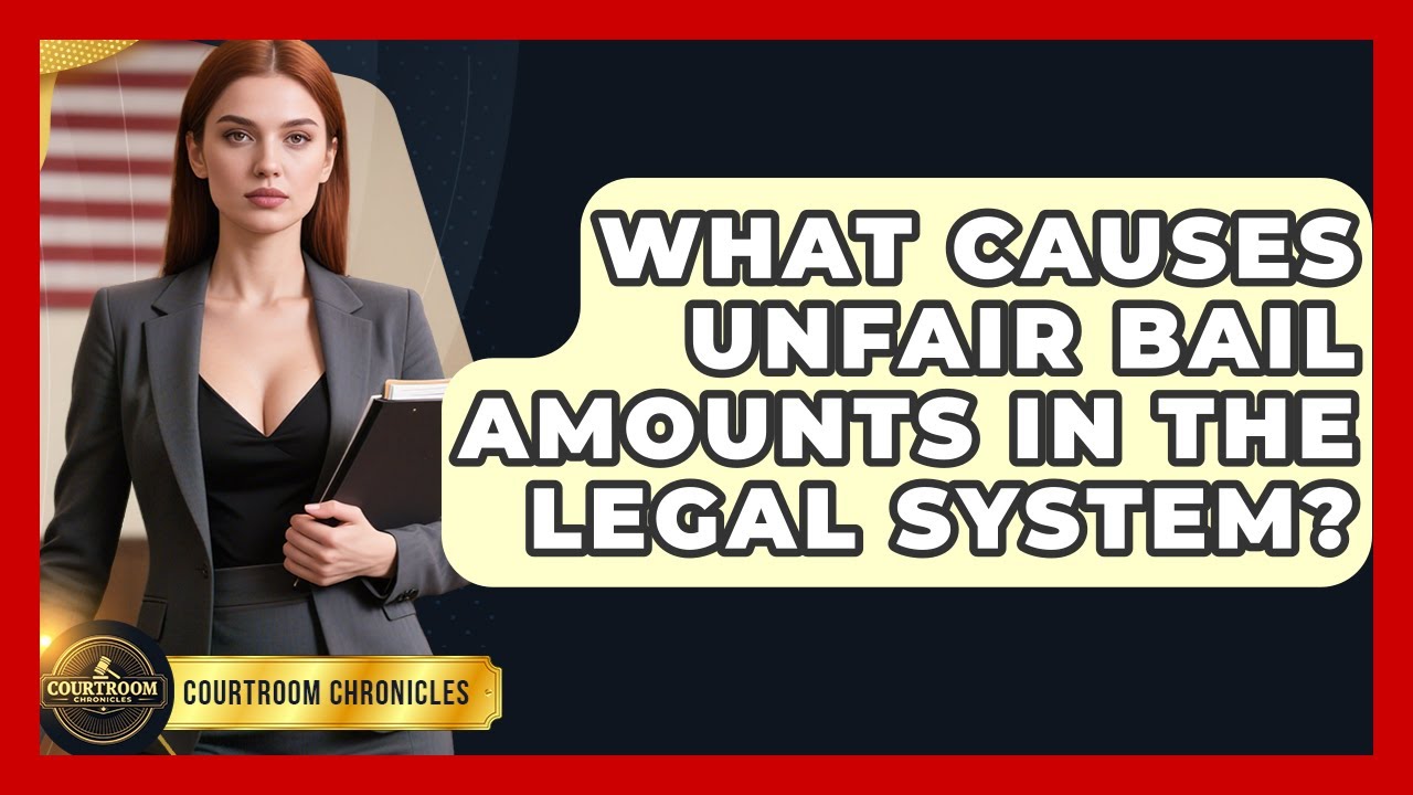 What Causes Unfair Bail Amounts In The Legal System? – Courtroom ...