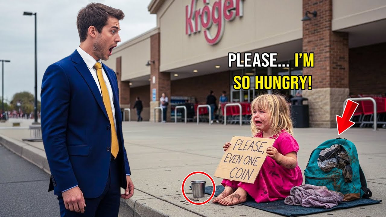 The Millionaire Came Back And Saw His Daughter Begging Outside A Store ...