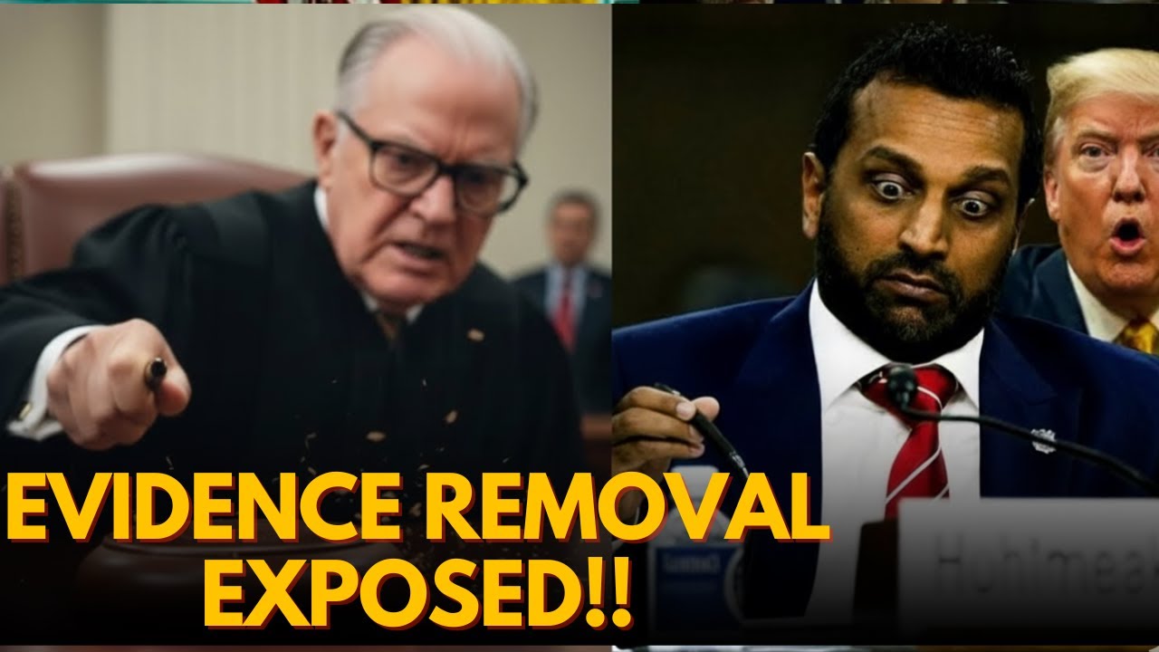 Kash Patel EXPOSED in Court After Judge UNCOVERS Evidence Removal ...
