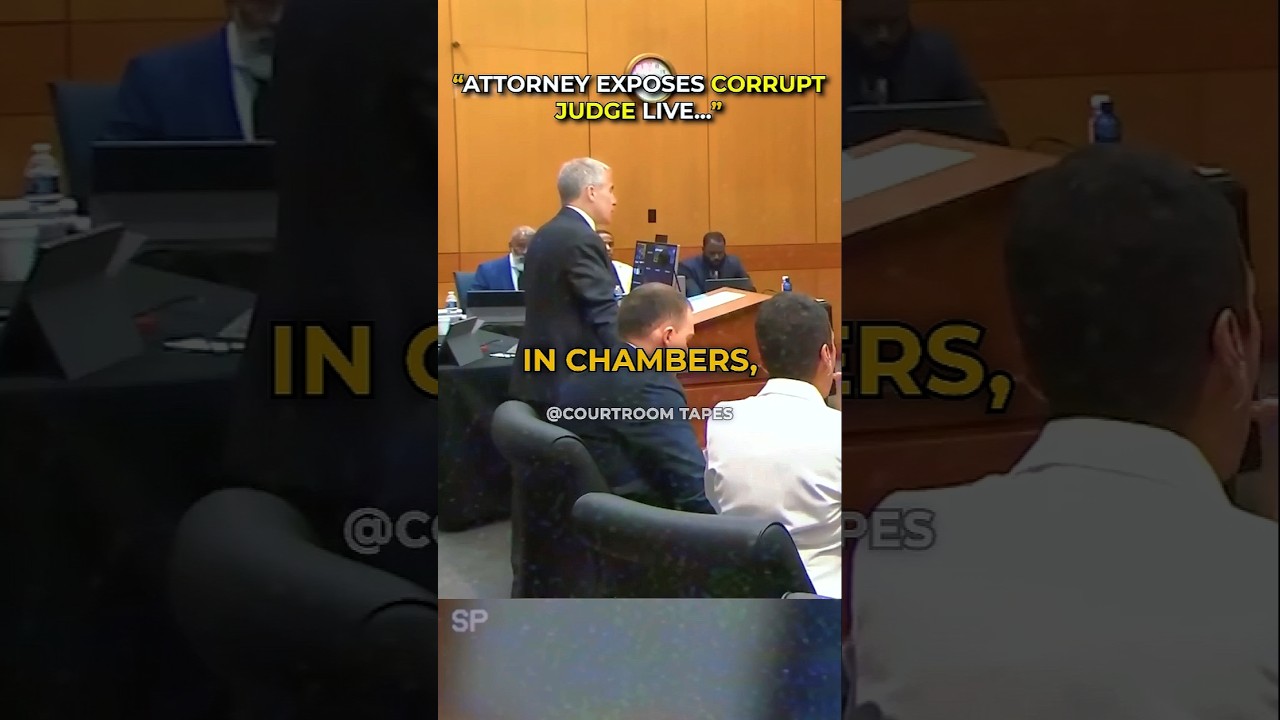 Attorney EXPOSES corrupt Judge LIVE | Courtroom Tapes - Crooked Judges