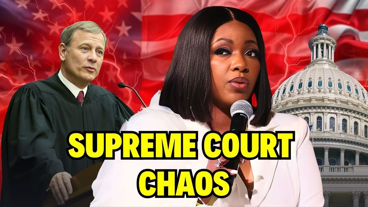 CHIEF JUSTICE ROBERTS SPEECHLESS as Jasmine Drops Constitutional ...