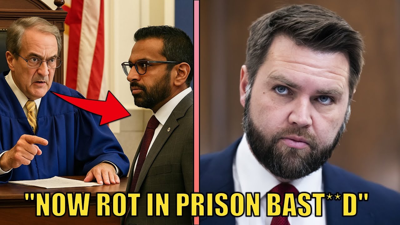 Corrupt Judge Jails Kash Patel — JD Vance’s Response Makes Him ...