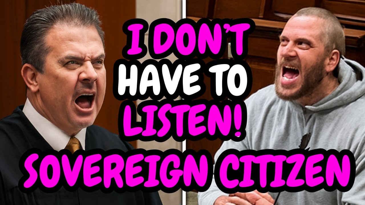 Judge EXPOSES Sovereign Citizen’s FAKE “Rights” — Pro Se Meltdown in ...
