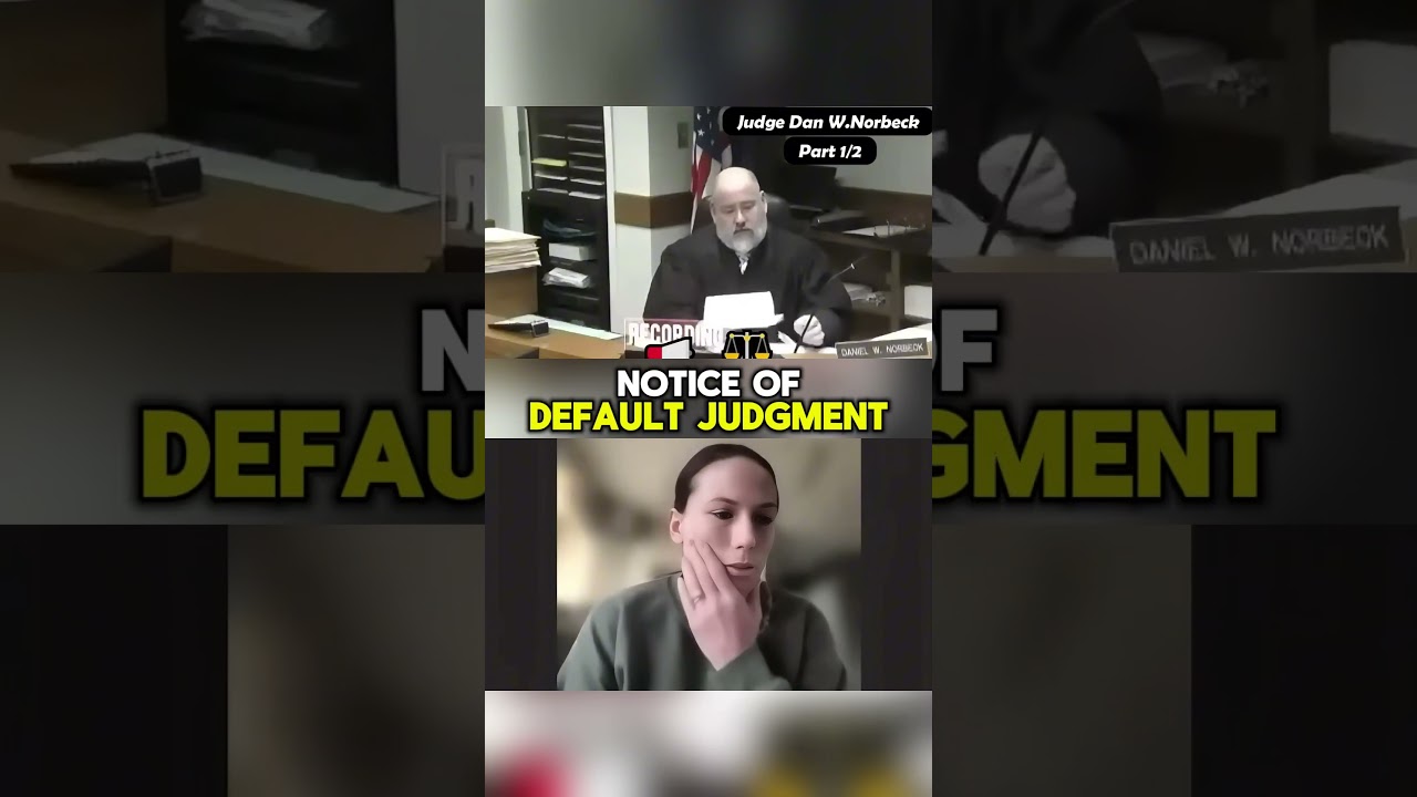 Part 1/2 Judge Dan Norbeck #court #judge #judgefleischer # ...