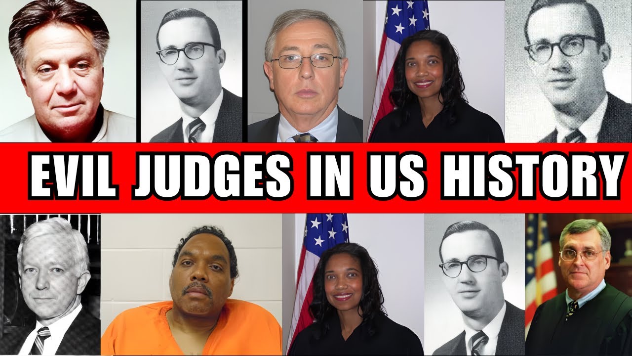 The Most EVIL Judges Who Sentenced to Prison in HISTORY | True Crime ...