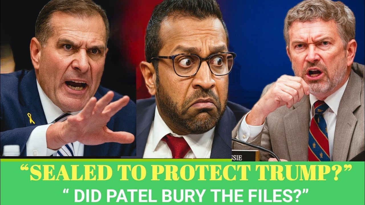 Kash Patel EXPOSED For Burying Epstein Files To Protect Trump - Crooked ...