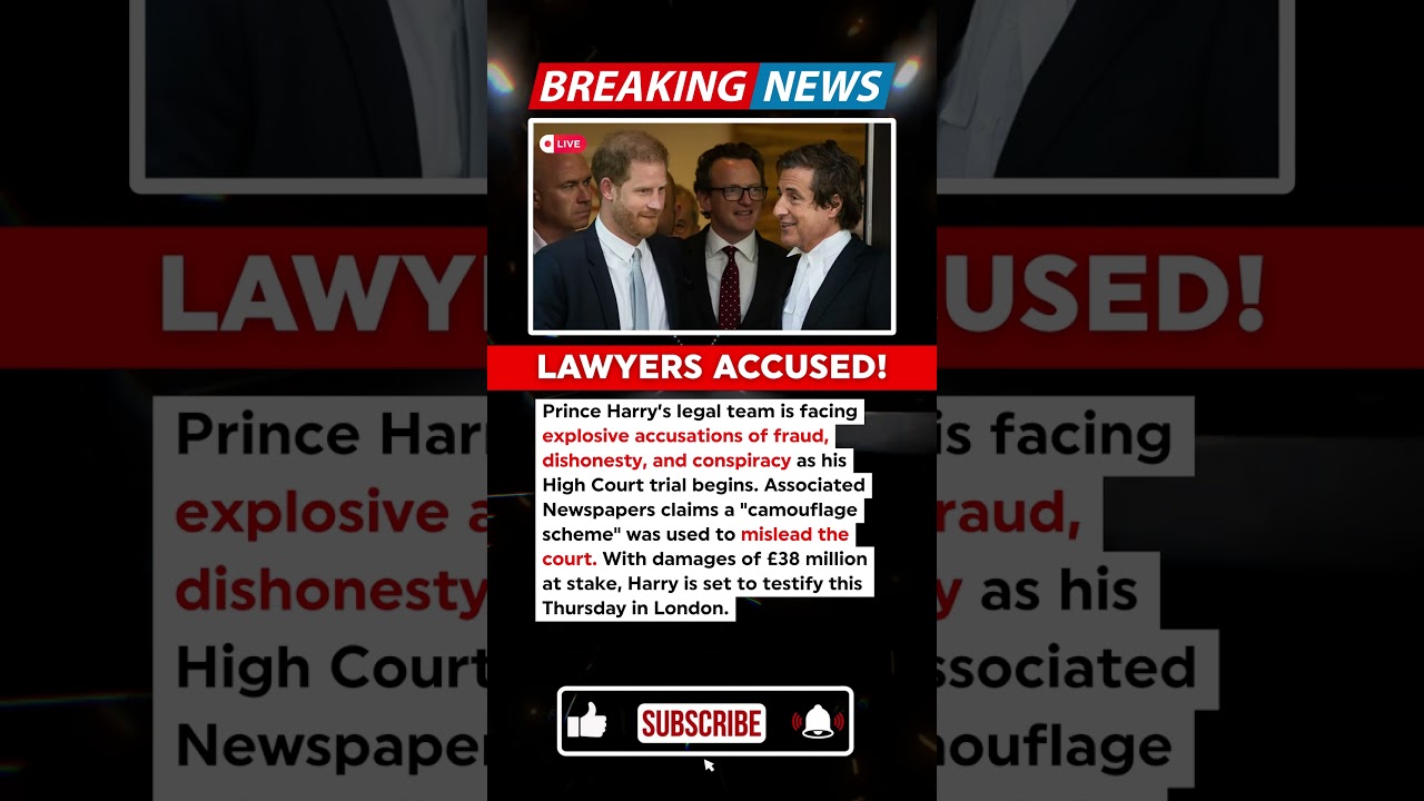 URGENT: Prince Harry Lawyers Face Fraud & Dishonesty Allegations Ahead ...