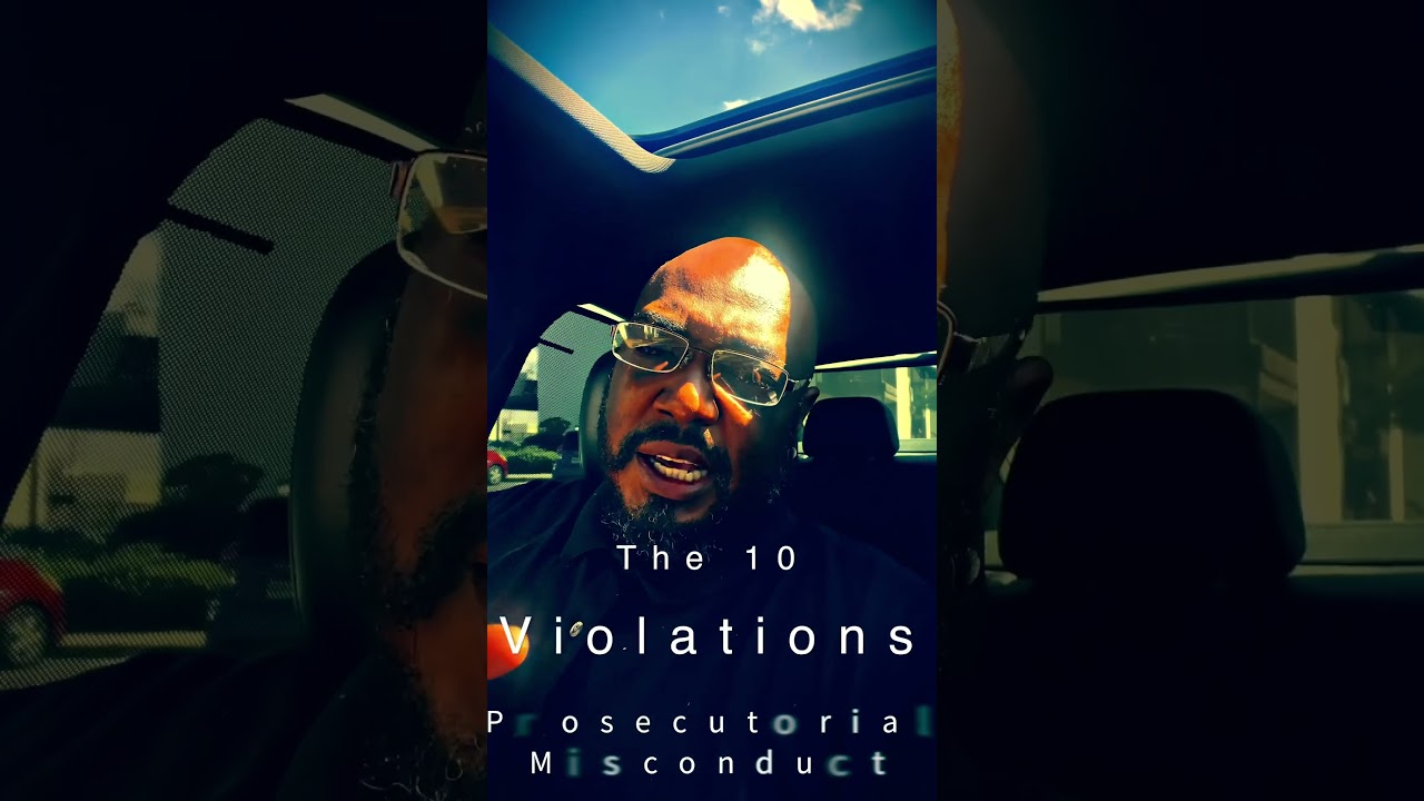 Prosecutorial misconduct violations #law #justice - Crooked Judges