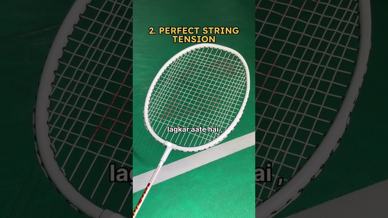 5 TESTS TO CHECK BEFORE BUYING A BADMINTON RACKET #racket #tutorial # ...