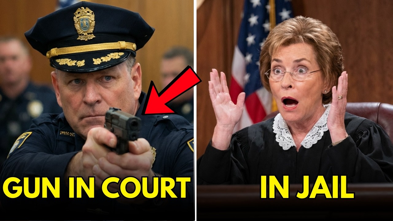Corrupt Police Chief Pulls Gun on Judge Judy — 5 Minutes Later He Was ...