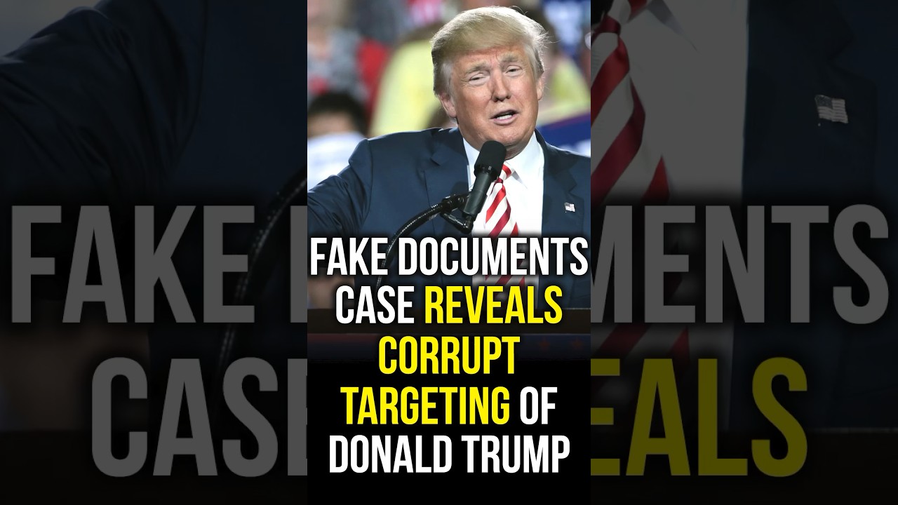 Fake Documents Case Reveals Corrupt Targeting of Donald Trump - Crooked ...