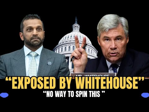 BREAKING NEWS: Whitehouse EXPOSES Kash Patel’s Alleged ‘Enemies List ...