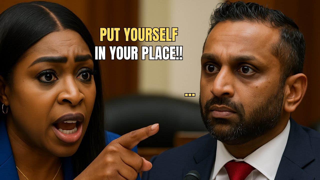 Jasmine Crockett Confronts Kash Patel — Exposes GOP Contradictions With ...