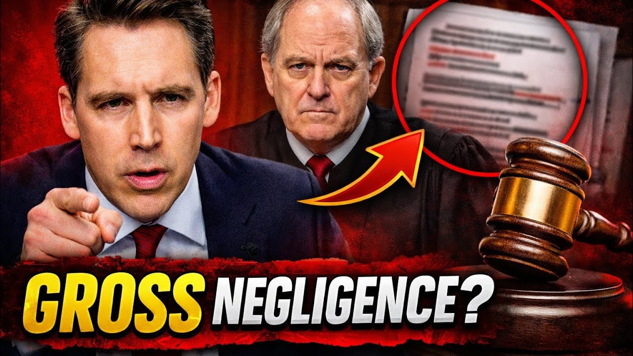 Did a Judge Break the Law? Josh Hawley Raises Alarming Questions ...