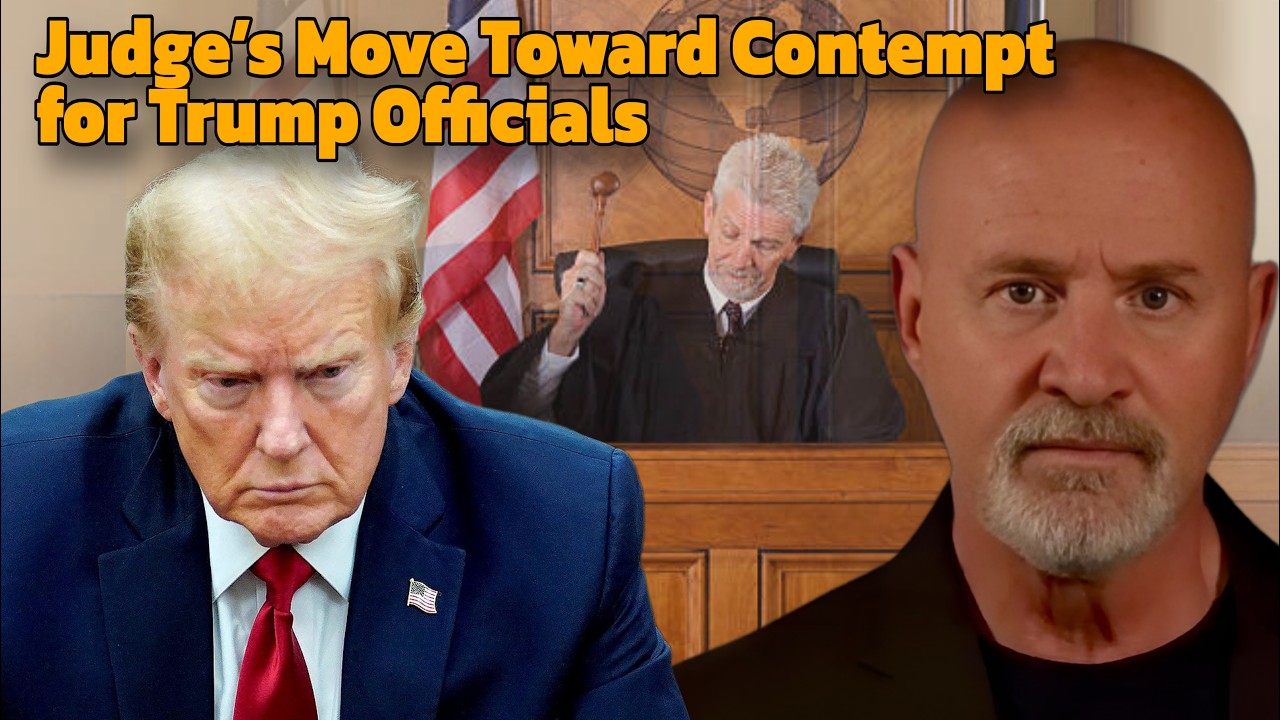 Federal Judges Set CONTEMPT HEARINGS For Trump Officials Who Keep ...