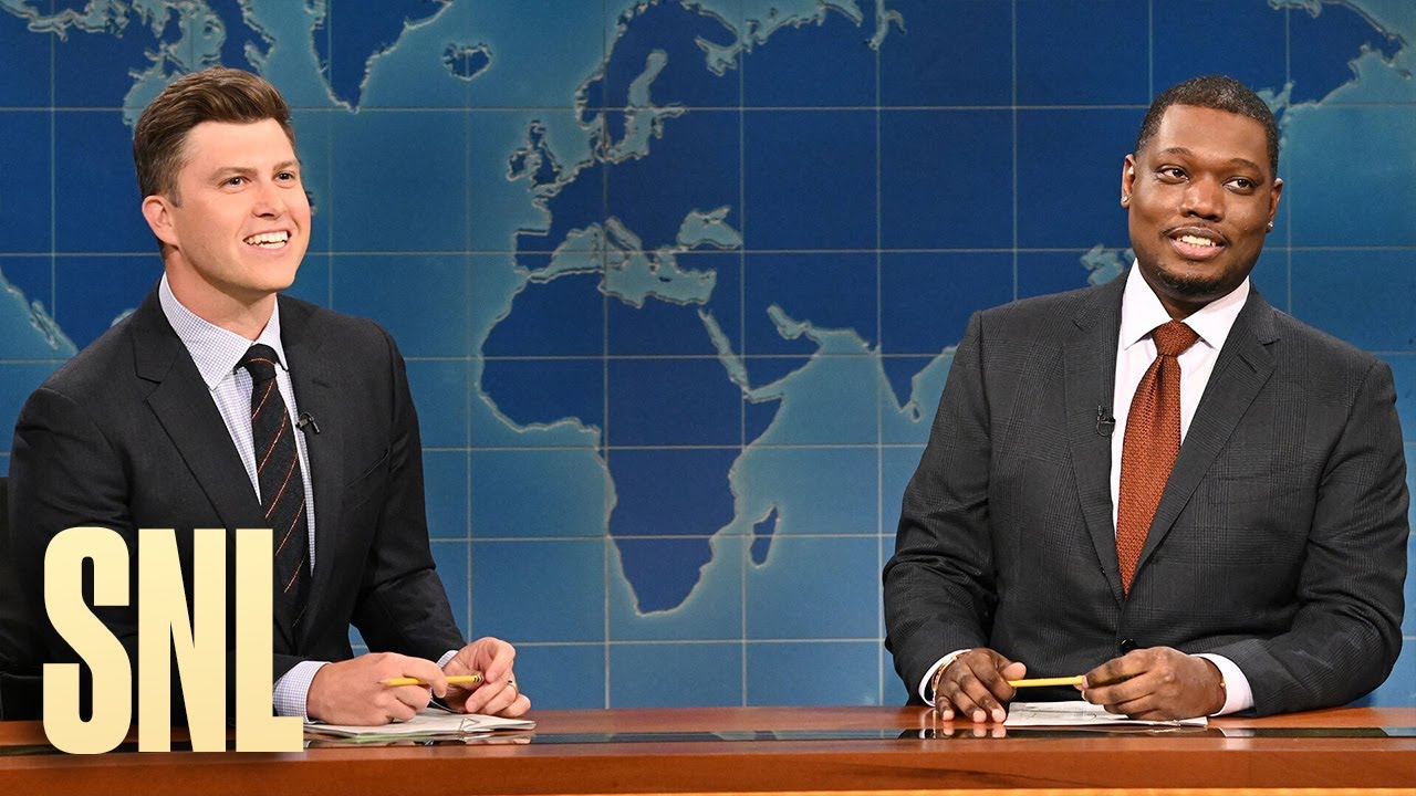 Weekend Update: Colin Jost and Michael Che Swap Jokes for Season 46 ...