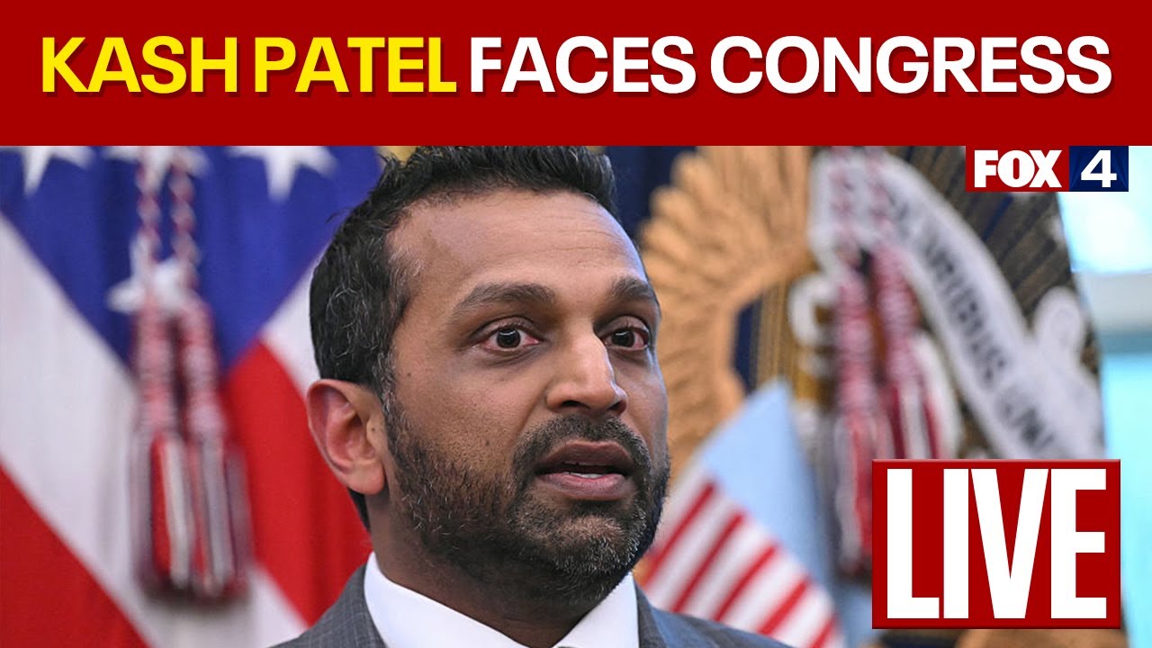 🔴WATCH LIVE: FBI Director Kash Patel faces Congress - Crooked Judges