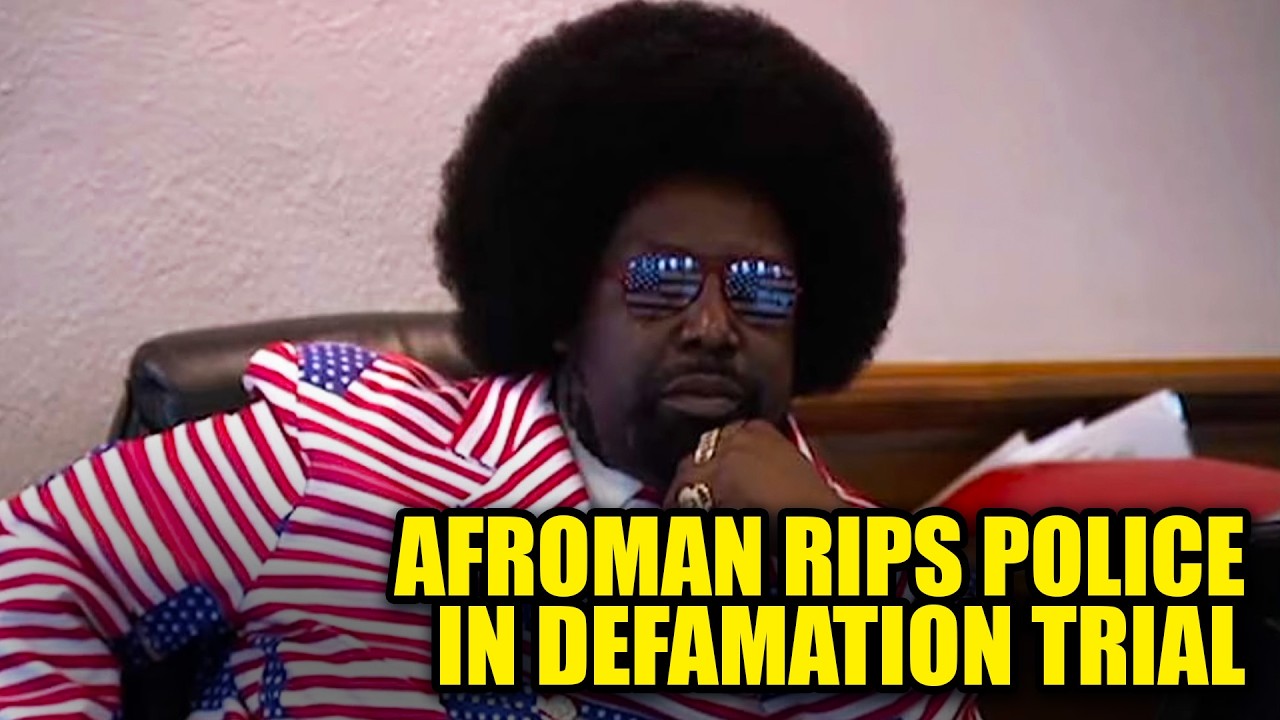 WATCH: Afroman Puts Police ON BLAST in Defamation Trial After Shocking ...