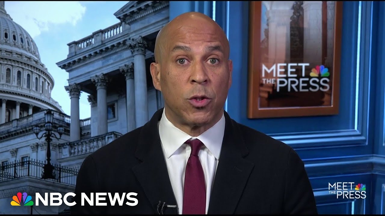 Cory Booker says Trump is achieving ‘none’ of his Iran war objectives ...