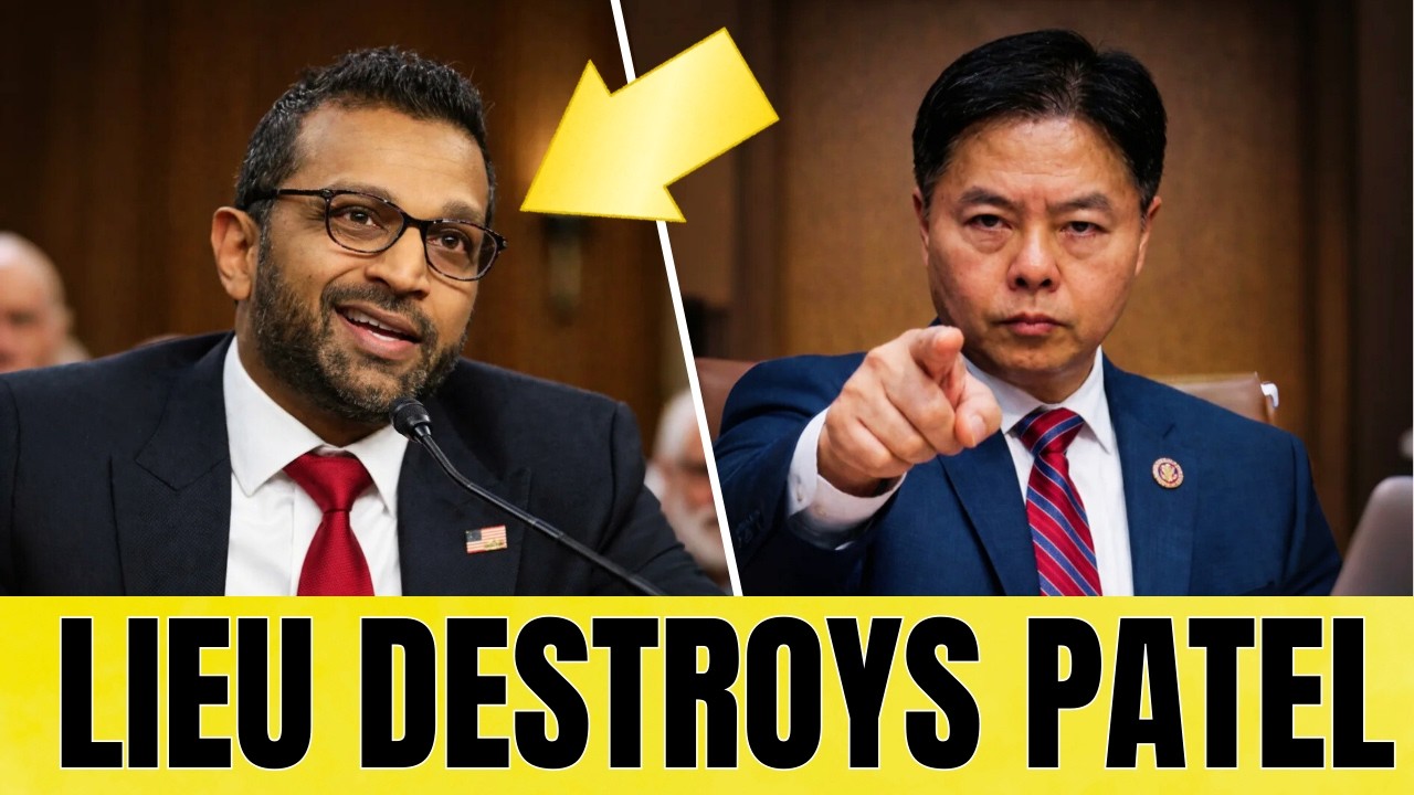 Shocking: Ted Lieu Finishes Kash Patel in 5 Minutes - Crooked Judges