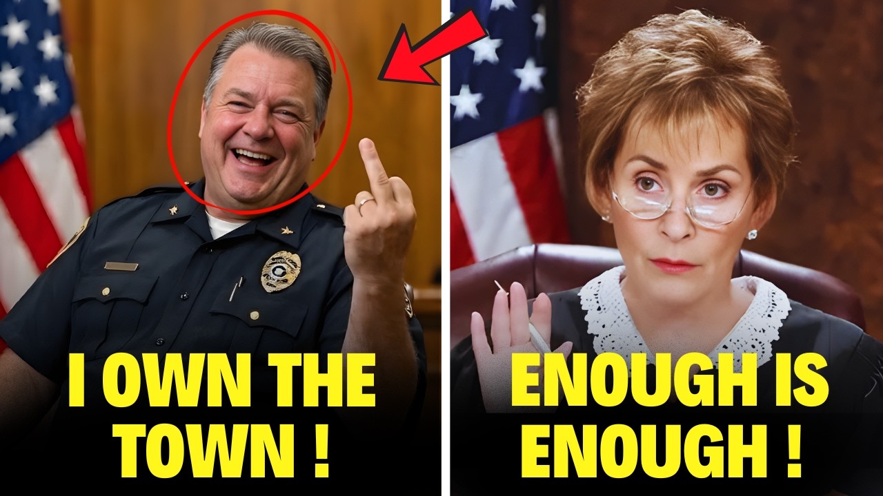 Police Chief Tried to Intimidate the Court — Judge Judy Shut Him Down ...