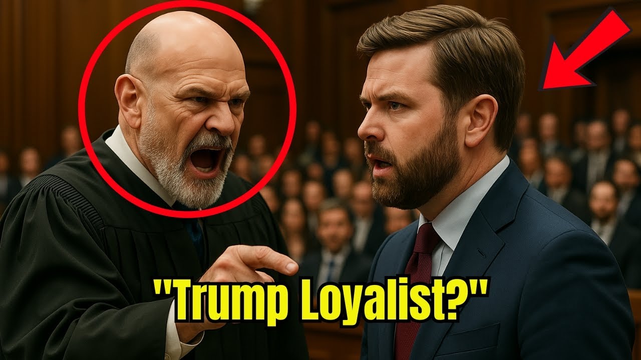 Corrupt Judge Tries to Humiliate JD Vance—Then Justice Slaps Back Hard ...