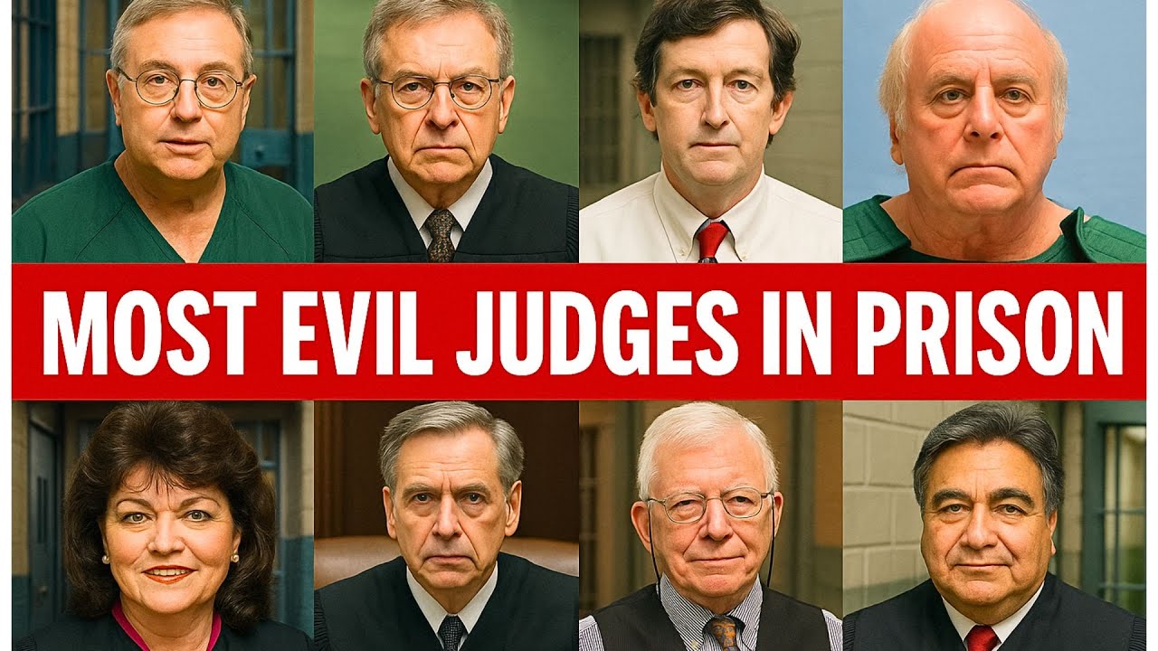 15 Most Evil Judges Sentenced To Prison For Heinous Crimes | Full List ...